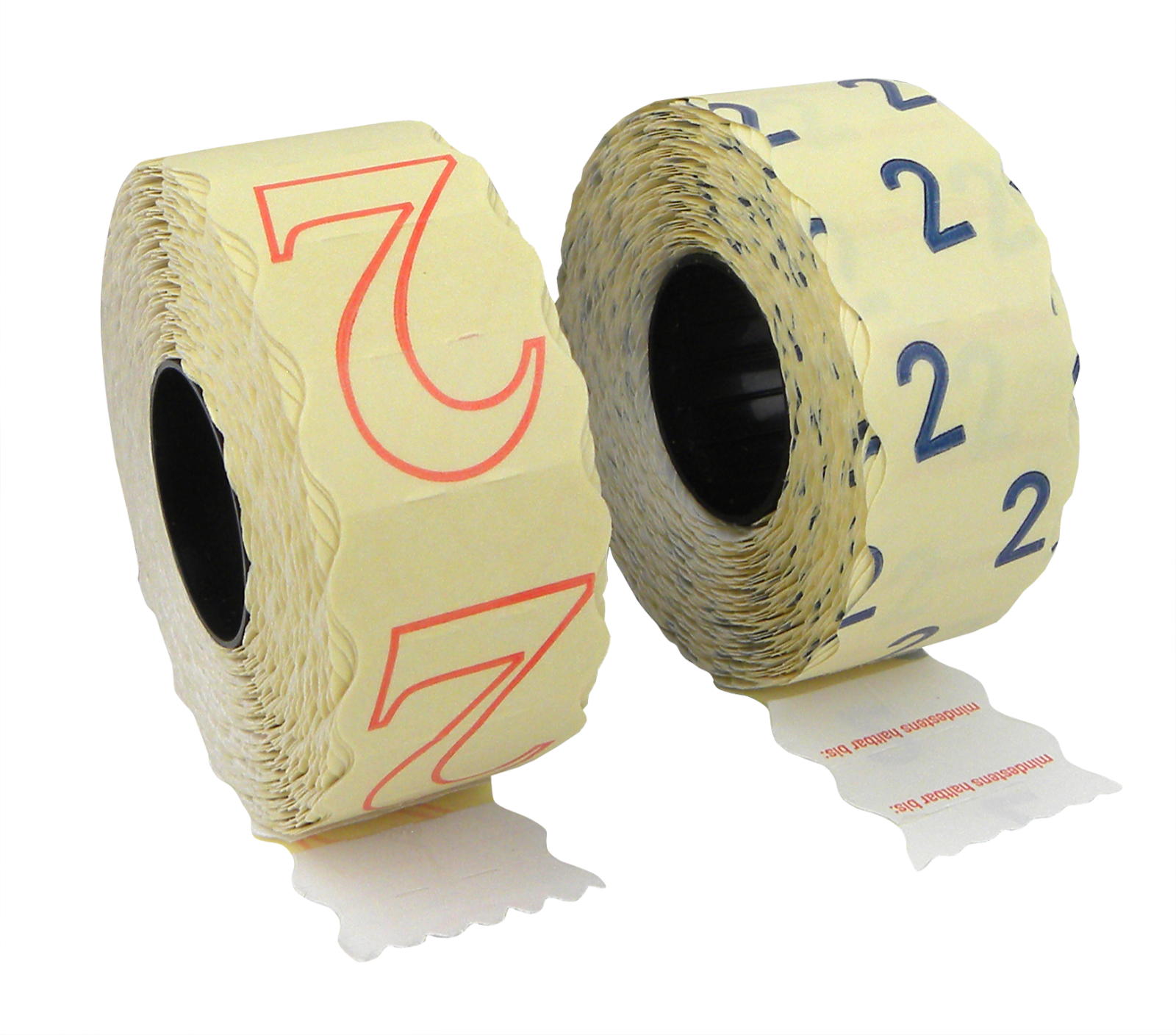 Labels 26x16mm for price tagger UNO 16 digits | MHD | 133836